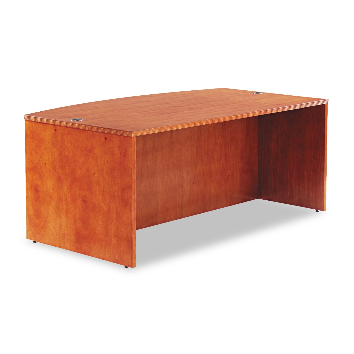 Alera Verona Veneer Series Bow Front Desk Shell, 71w x 41-1/2d x 29-1 ...