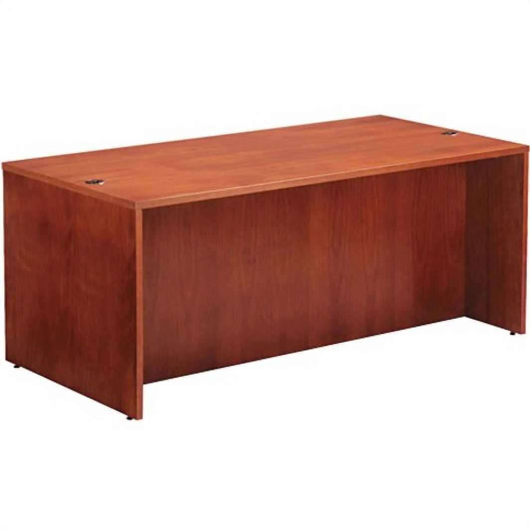 Alera Verona Veneer Straight Front Desk Shell, 71w x 35-1/2d x 29-1/2h ...
