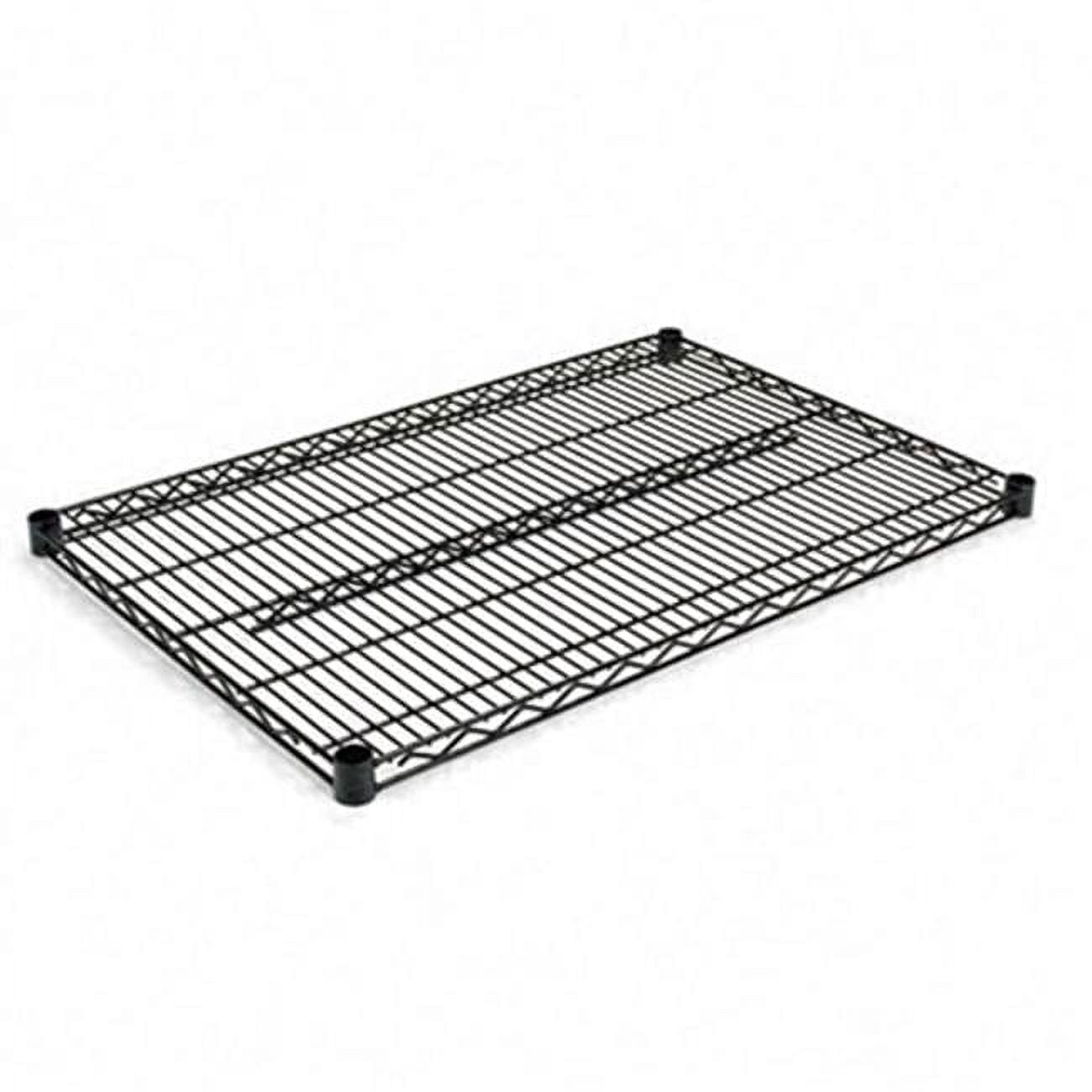 Alera Wire Shelving Extra Shelves - Black - 36wx24d x72h - Walmart.com
