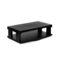 Aleratec 2-Tier Flat LCD/LED TV Stand and Entertainment Center, Heavy ...
