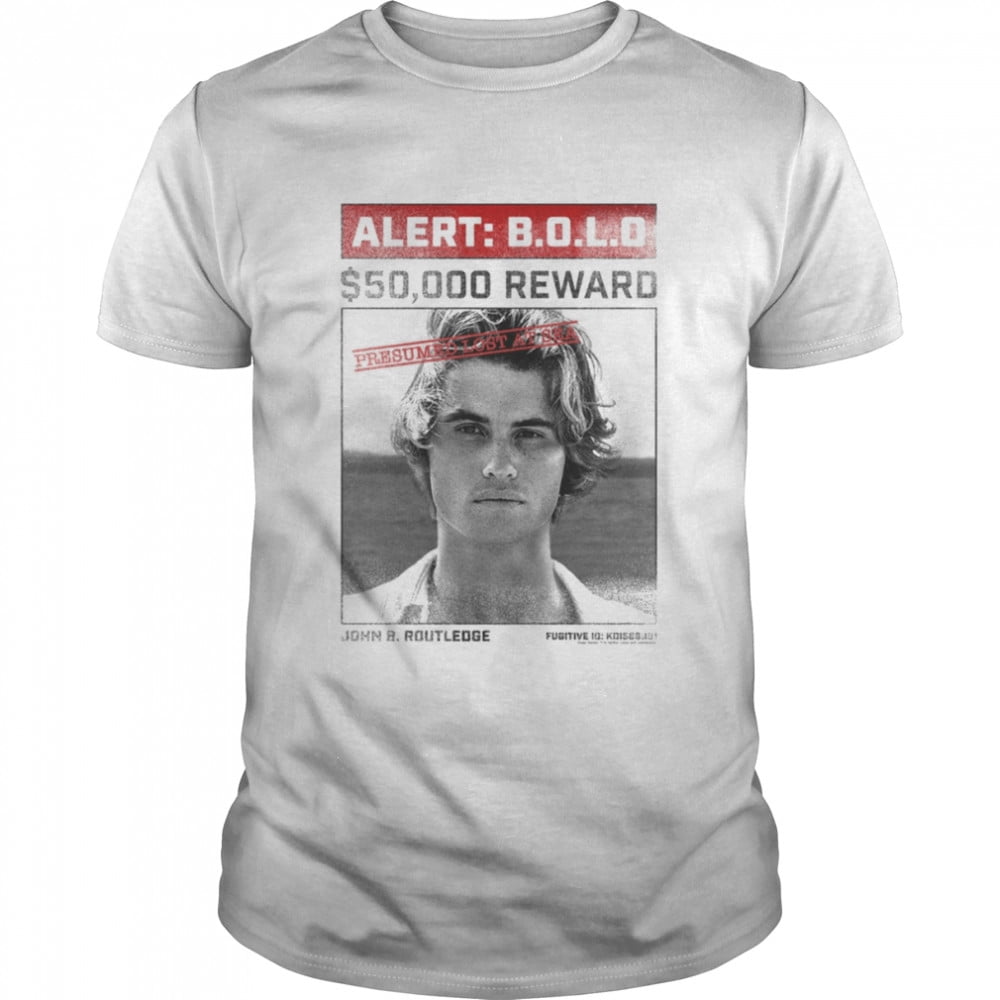 Alert Outer Banks John Wanted Poster Reward shirt - Walmart.com