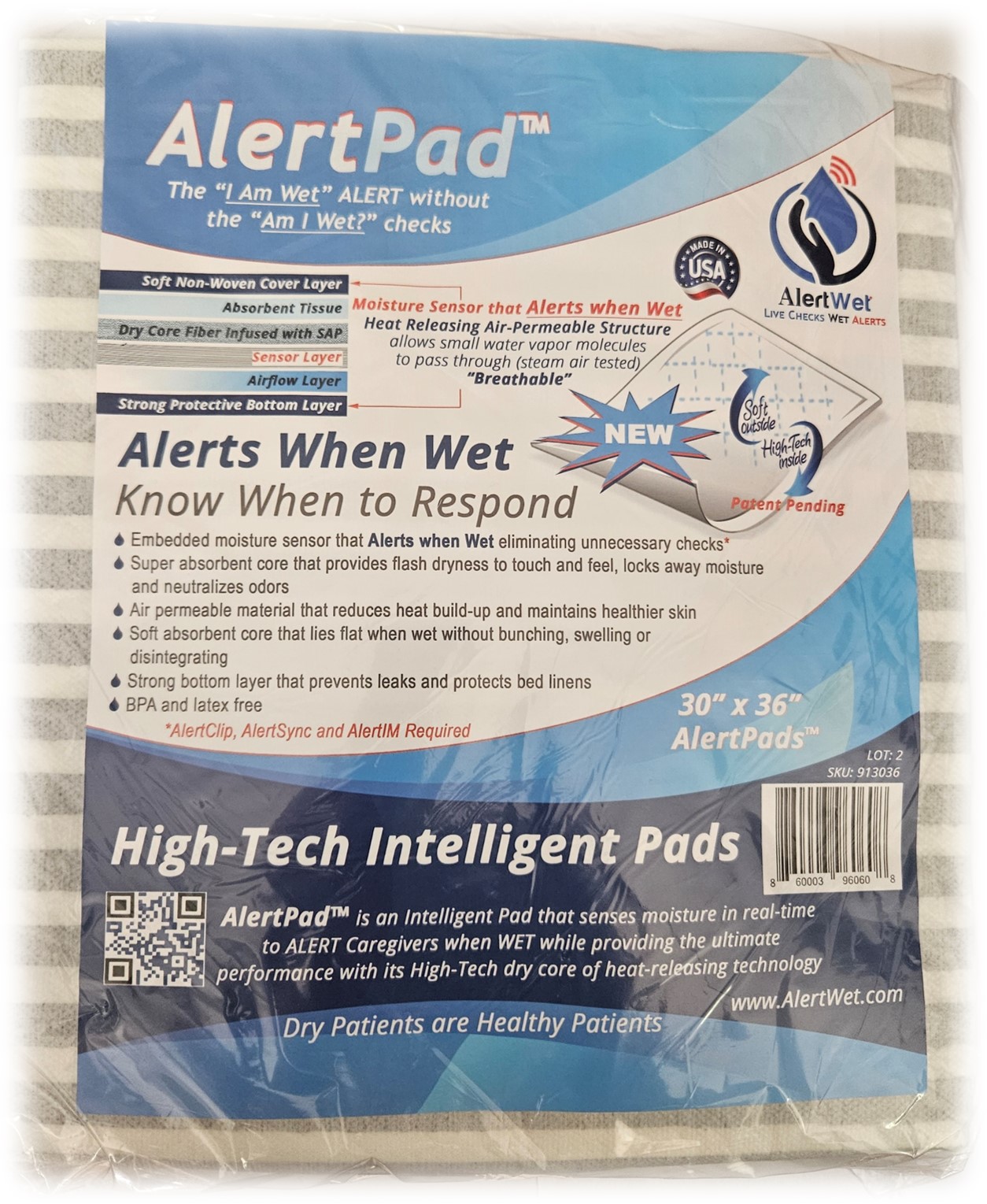 AlertPad™ Pack for Live Incontinence Monitoring - Walmart.com