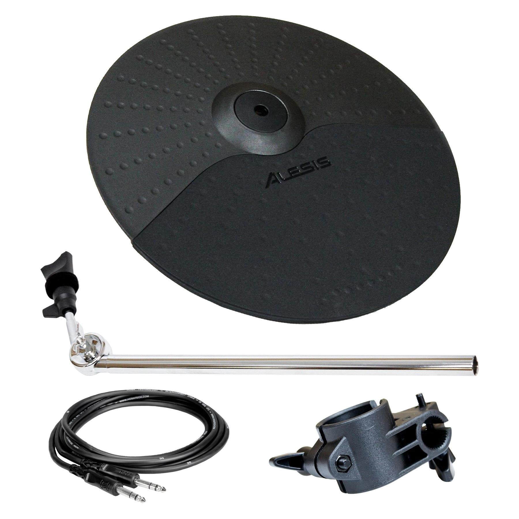 Alesis 10" Single Zone Cymbal Bundle with Support Arm, Clamp, 1/4" TRS ...