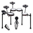Alesis Nitro Max Premium 8-Piece Electronic Drum Kit, Black, All-In-One ...