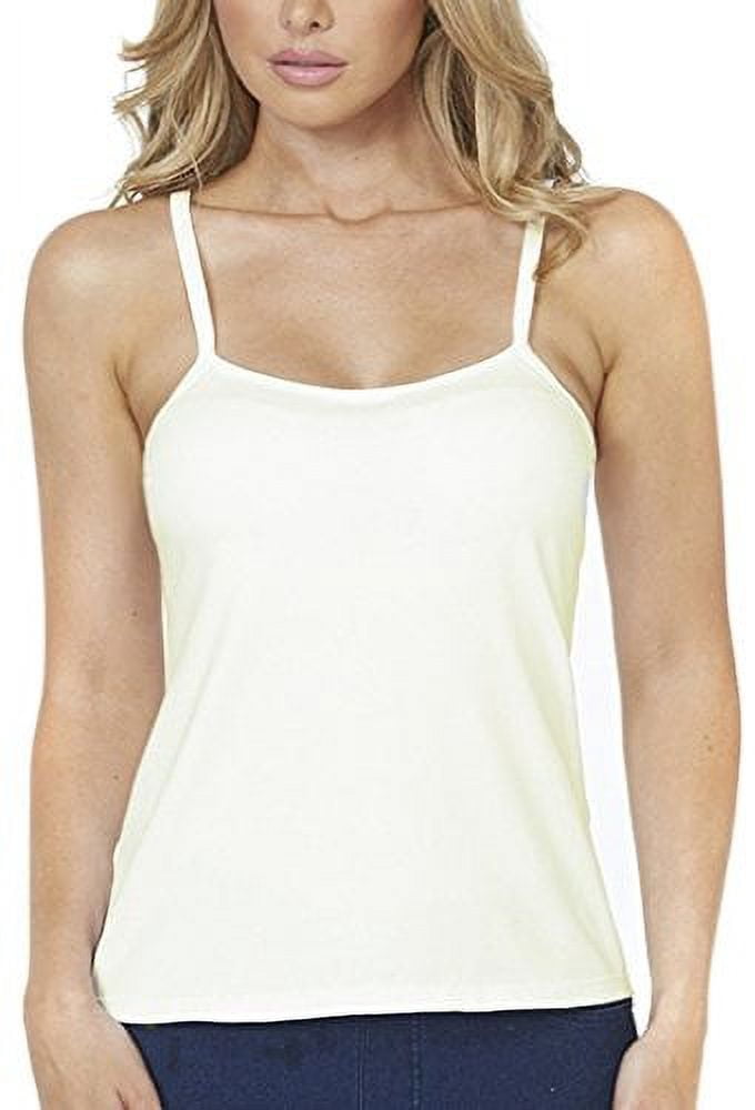 Alessandra B Underwire Smooth Seamless Cup Classic Camisole - Walmart.com