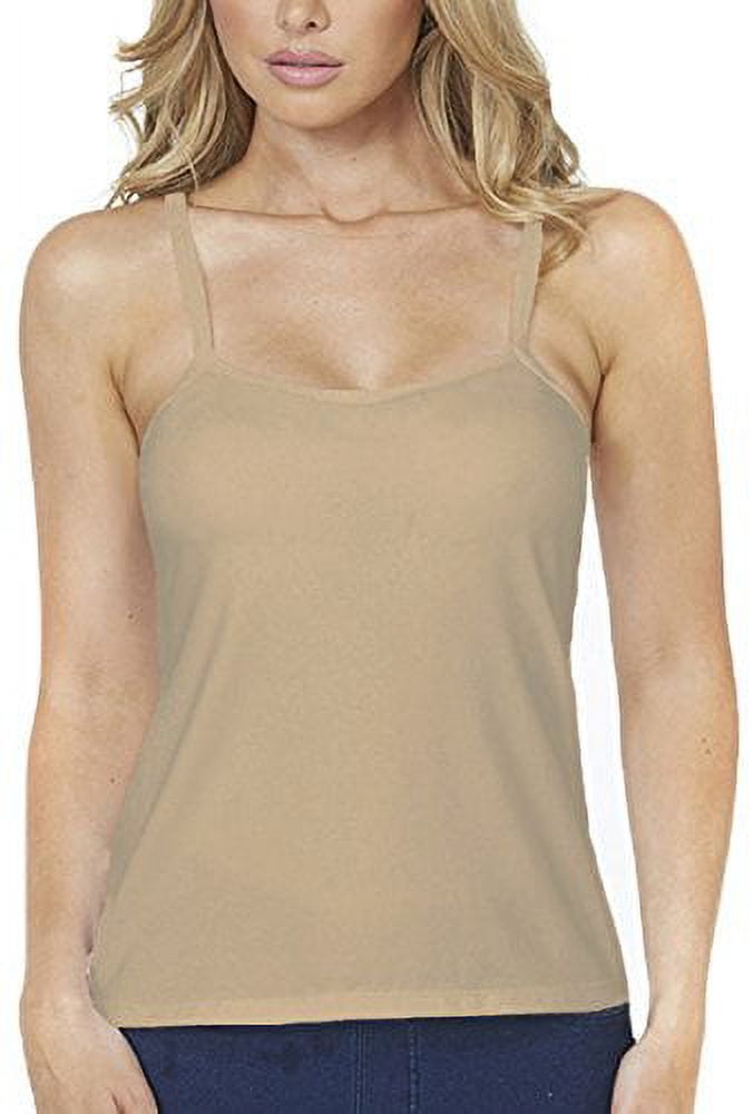 Alessandra B Underwire Smooth Seamless Cup Classic Camisole - Walmart.com