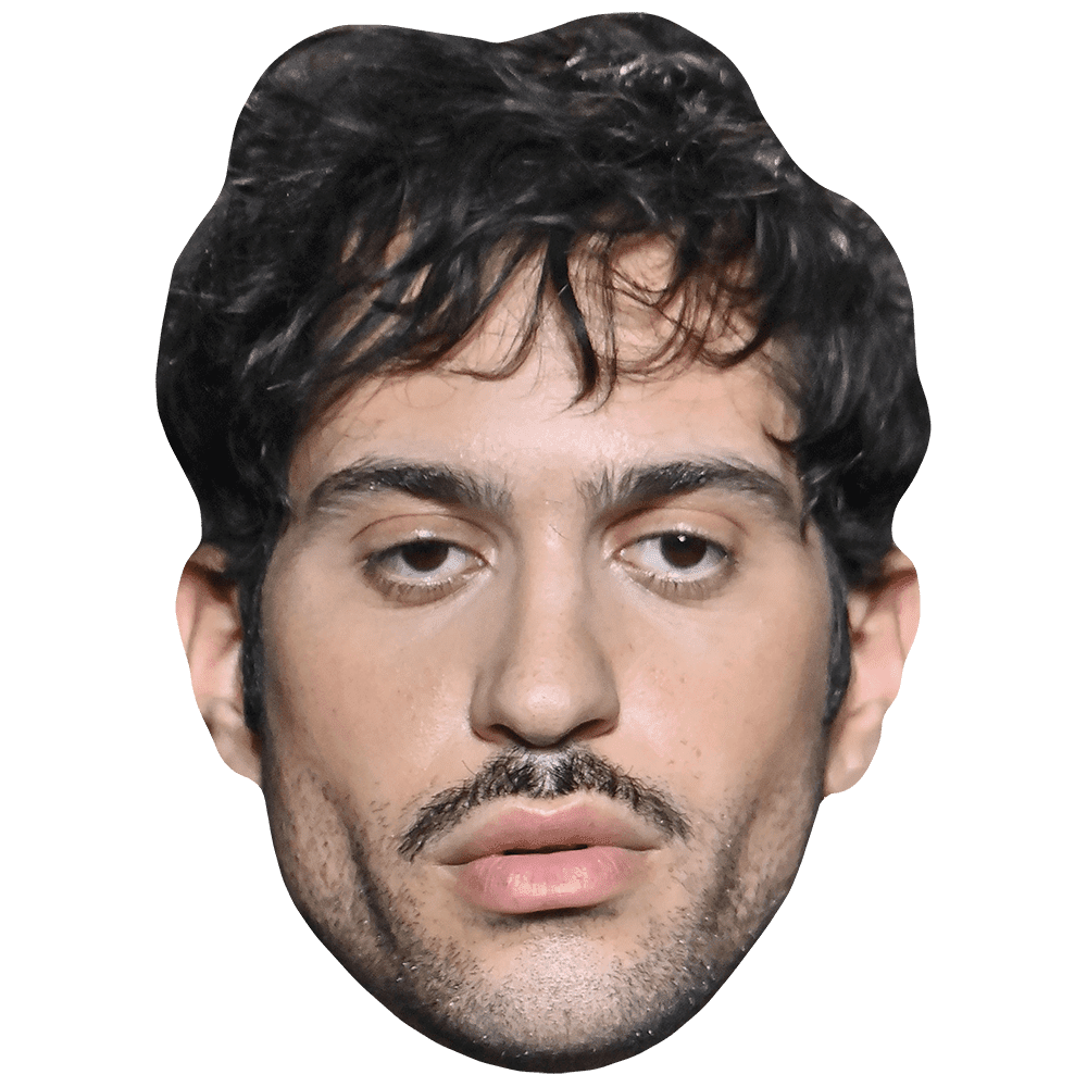 Alessandro Mahmoud (Pout) Celebrity Mask, Flat Card Face, Fancy Dress ...