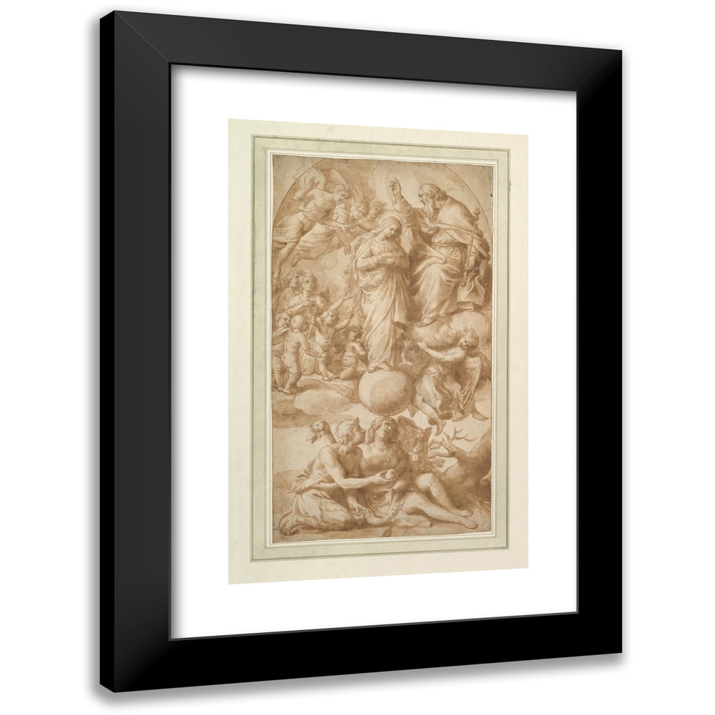 Alessandro Turchi 11x14 Black Modern Framed Museum Art Print Titled ...