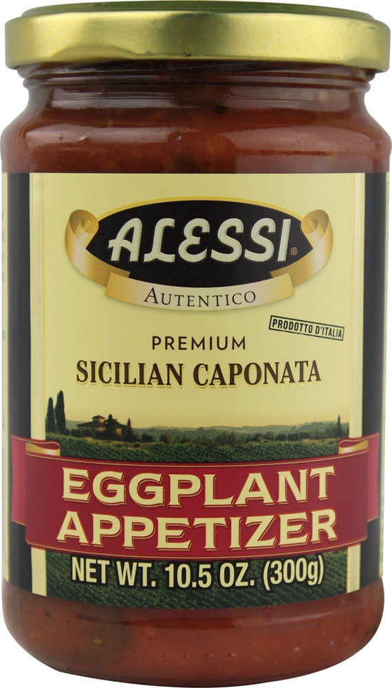 Alessi Appetizer Sicilian Caponata Eggplant -- 10.5 Oz - Walmart.com