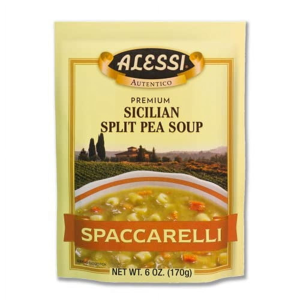 Alessi Autentico Premium Soups, Traditional Flavors, 6oz (Sicilian ...