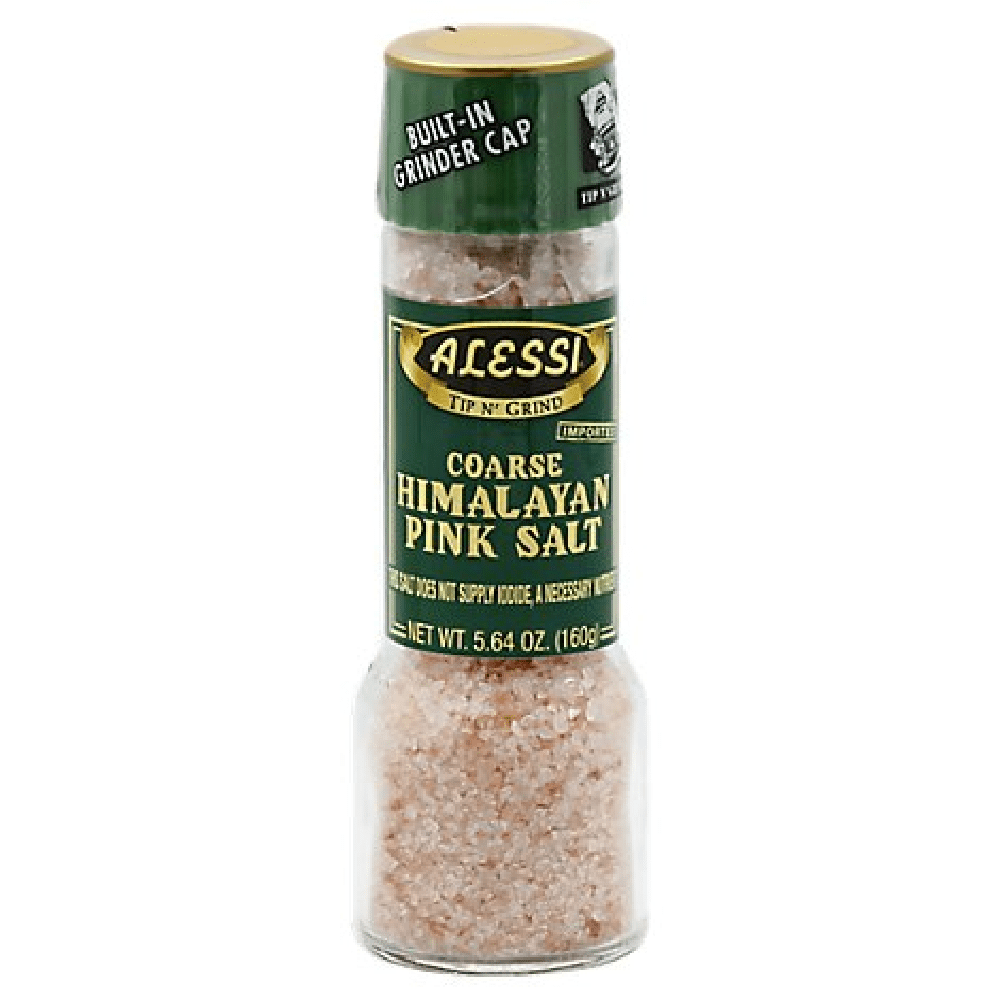 Alessi Authentic Imported Coarse Himalayan Pink Salt, 5.64 oz [Pack of ...