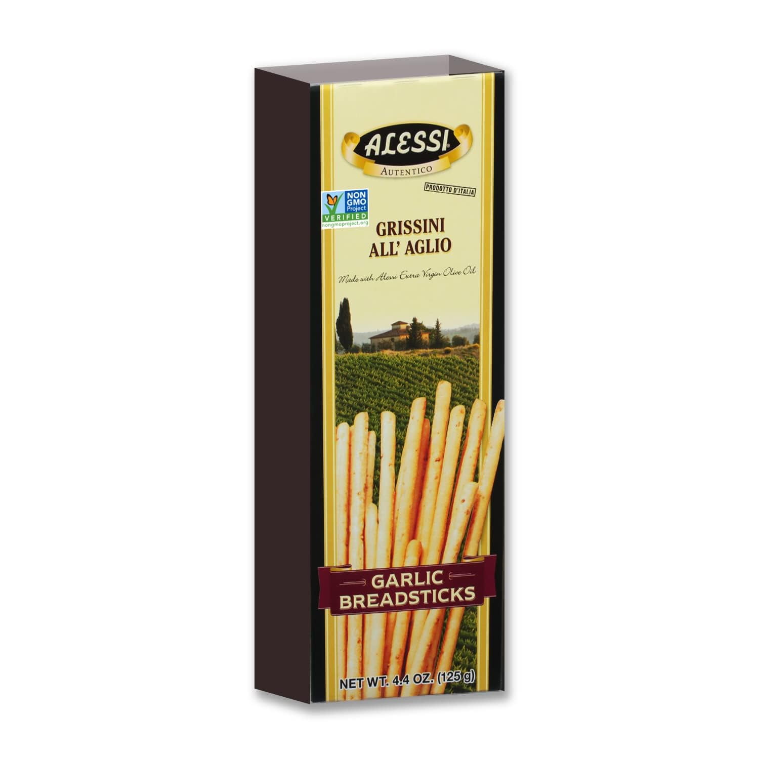 Alessi Bread Sticks Garlic, YYF14 4.4 oz (Pack of 1) - Walmart.com