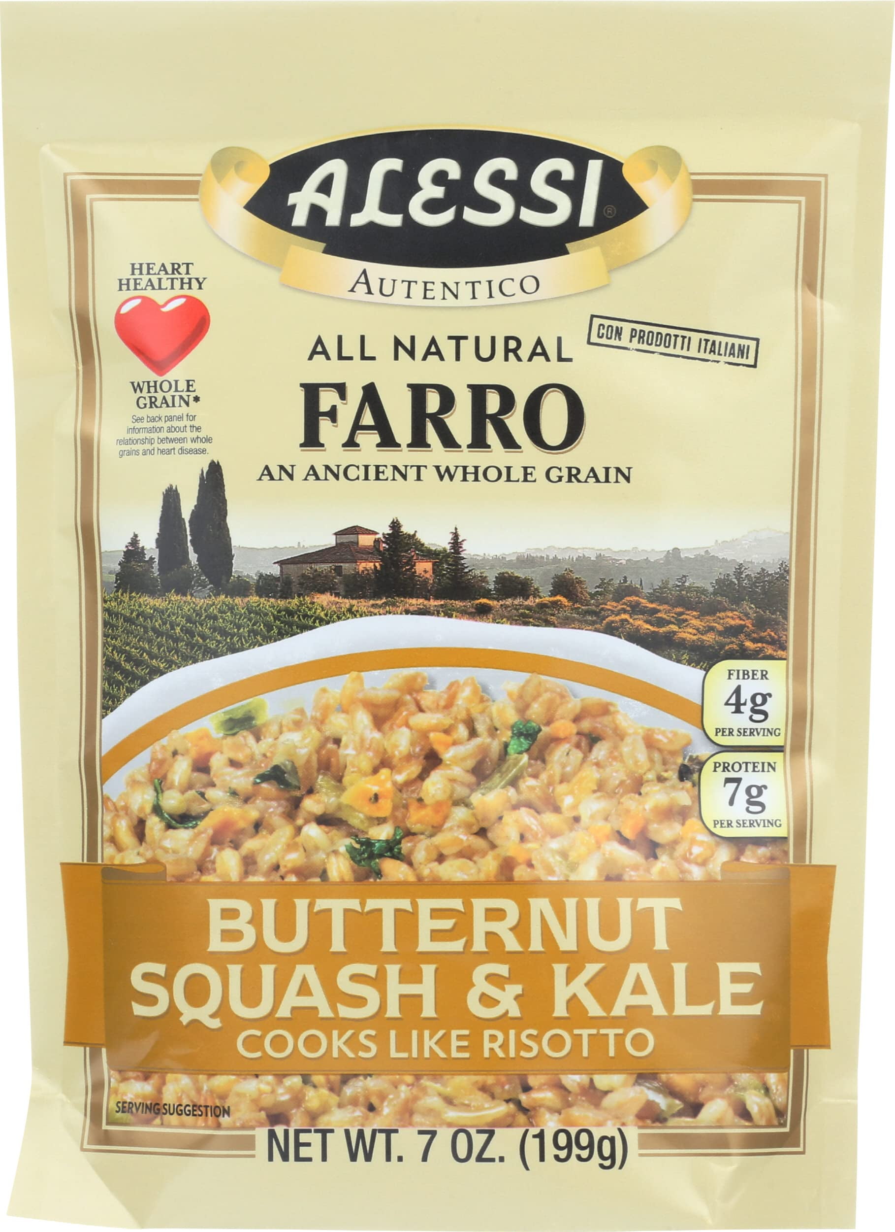 Alessi Farro With Butternut, 7 Oz Packaging May Vary - Walmart.com