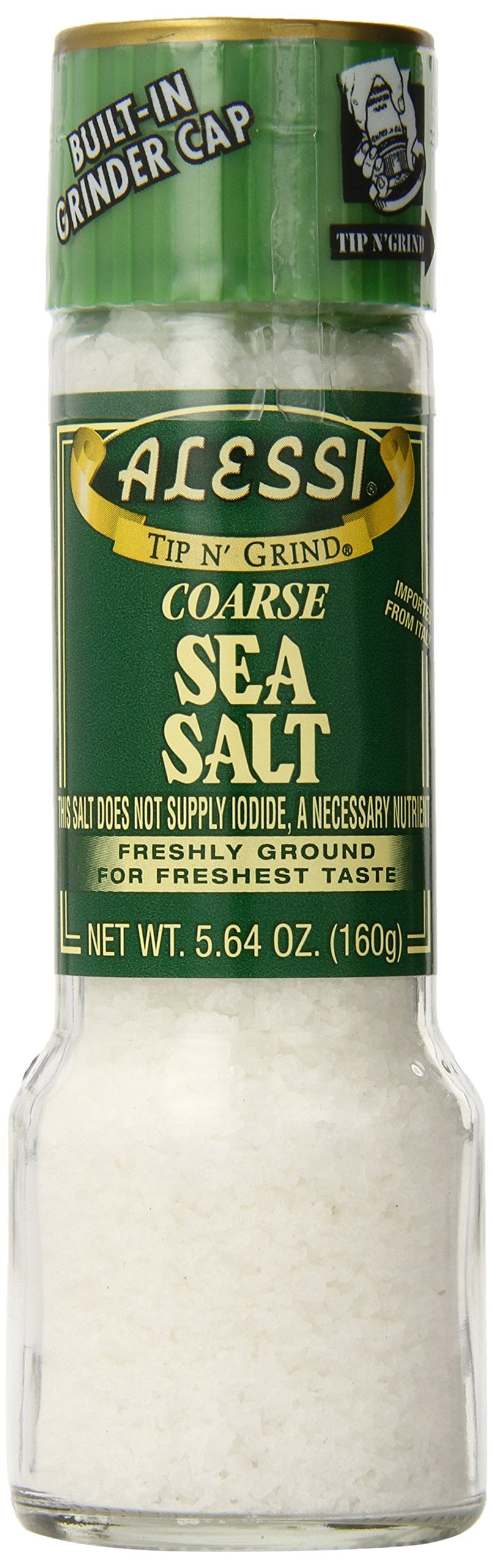 Alessi Grinder Sea Salt, 5.64-Ounce (Pack of 6) - Walmart.com