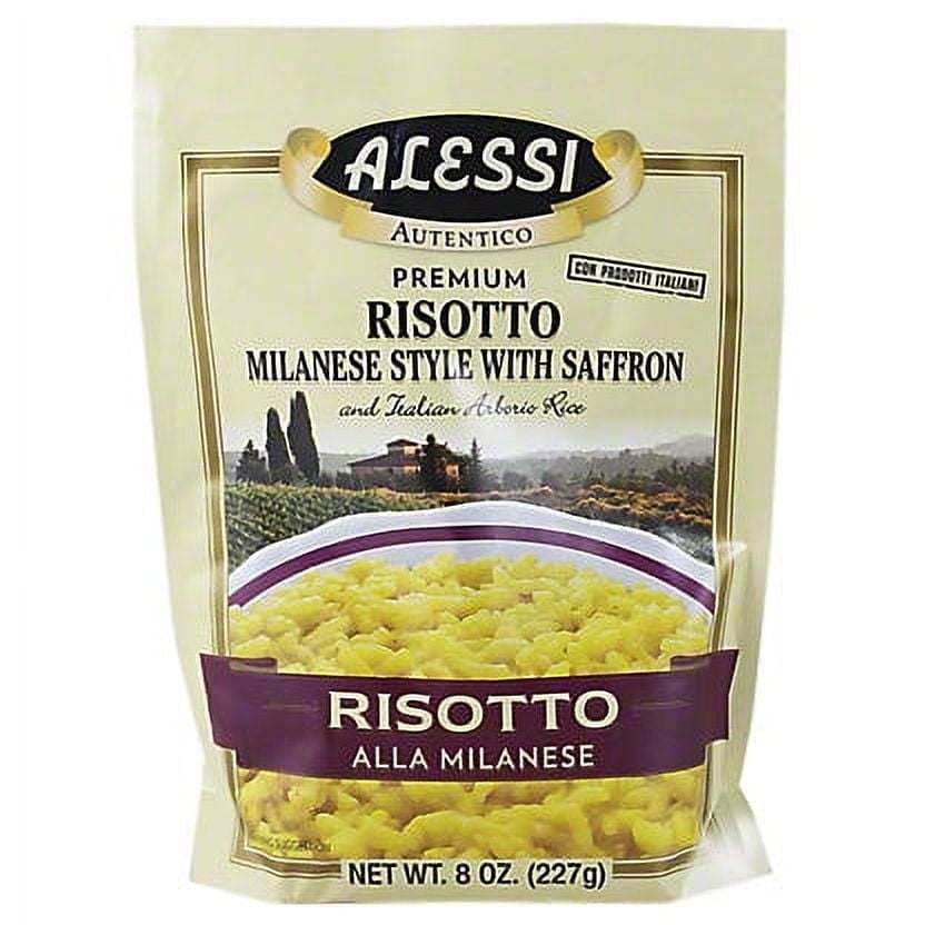 Alessi Milanese Style Risotto with Saffron, 8 oz - Walmart.com
