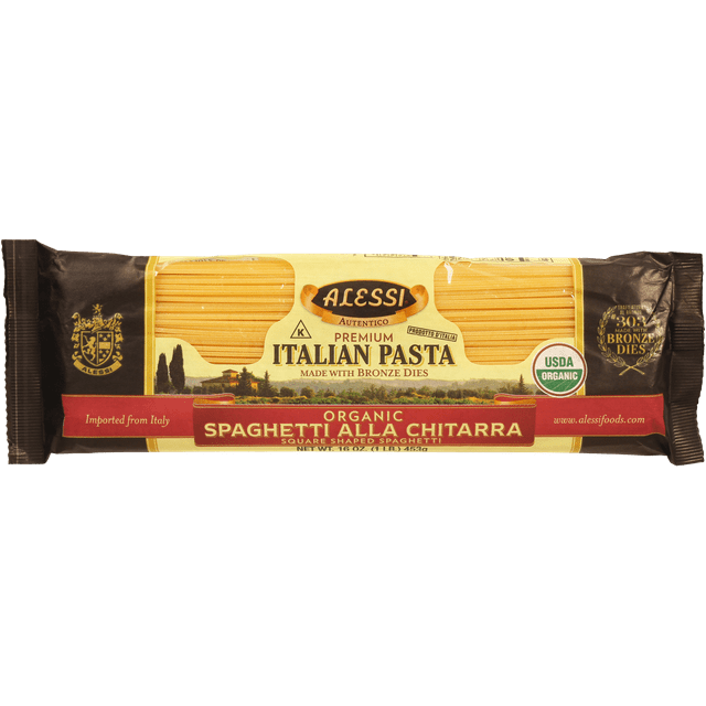 Alessi Organic Spaghetti Pasta, 16oz. Shelf-Stable - Walmart.com