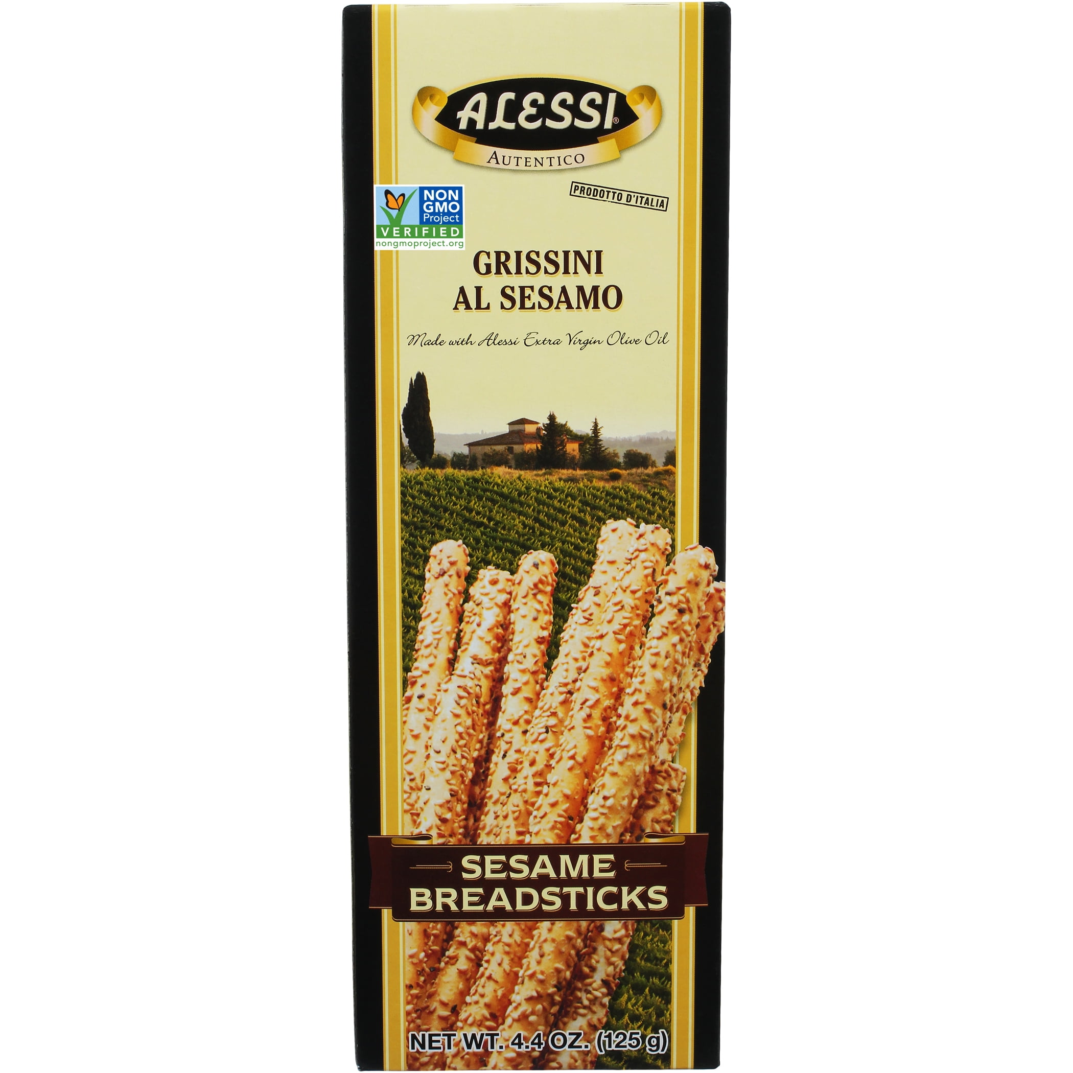 Alessi Sesame Breadsticks 4.4oz - Walmart.com