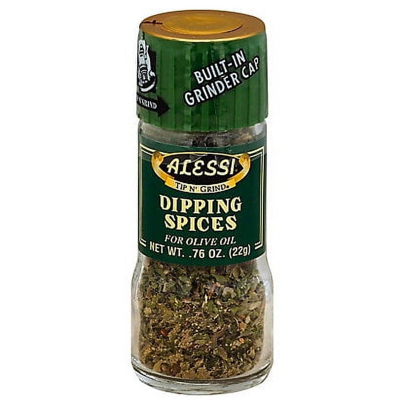 Alessi Tip N' Grind Dipping Spices For Olive Oil, .76 oz - Walmart.com