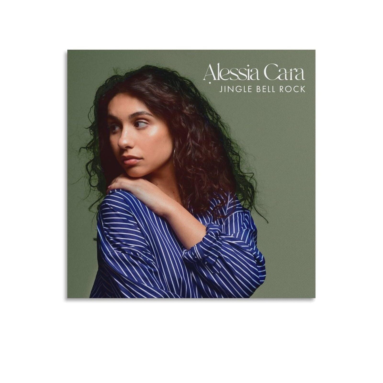 Alessia Cara Jingle Bell Rock Canvas Poster Wall Decorative Art ...