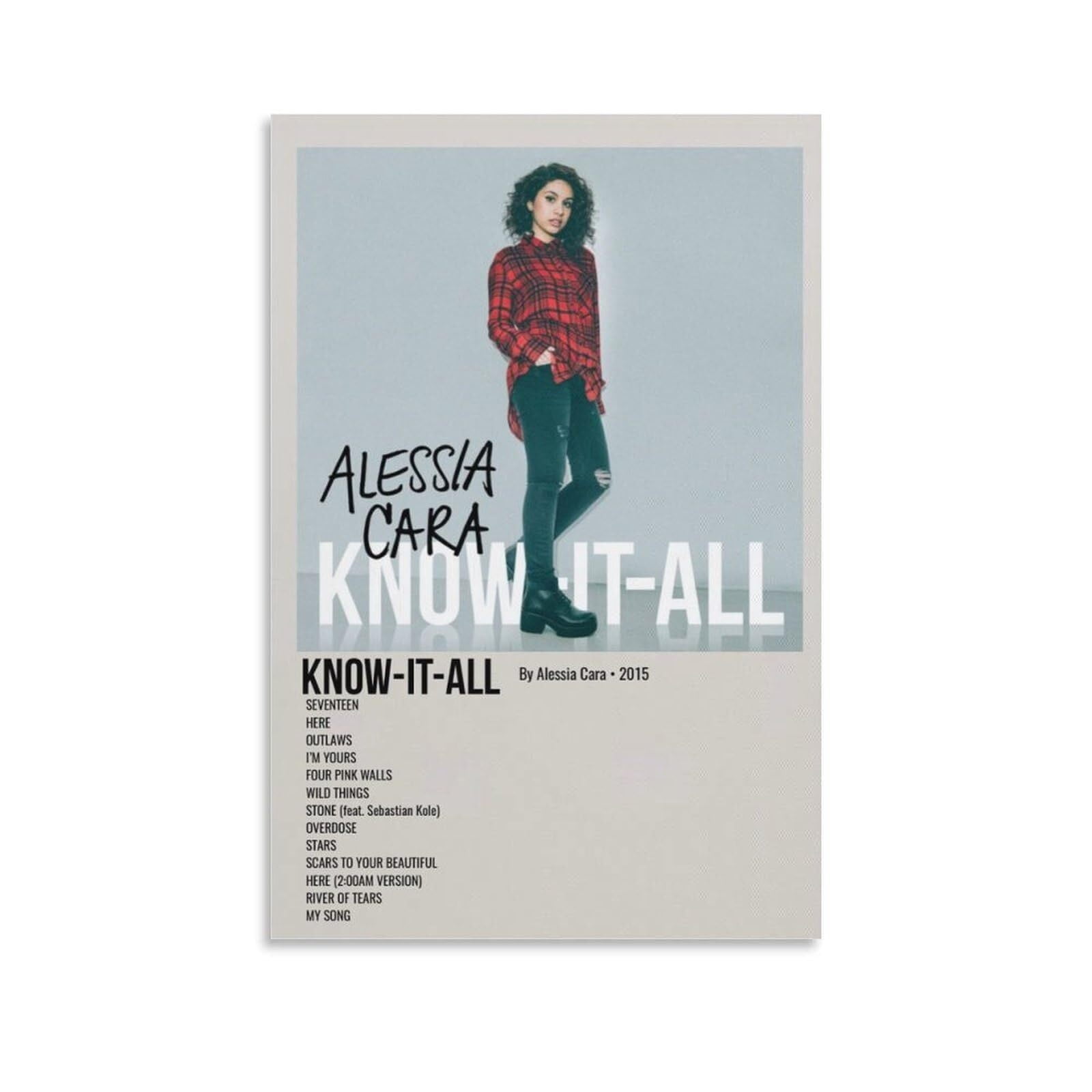 Alessia Cara Know It All Canvas Poster Bedroom Decoration Landscape ...