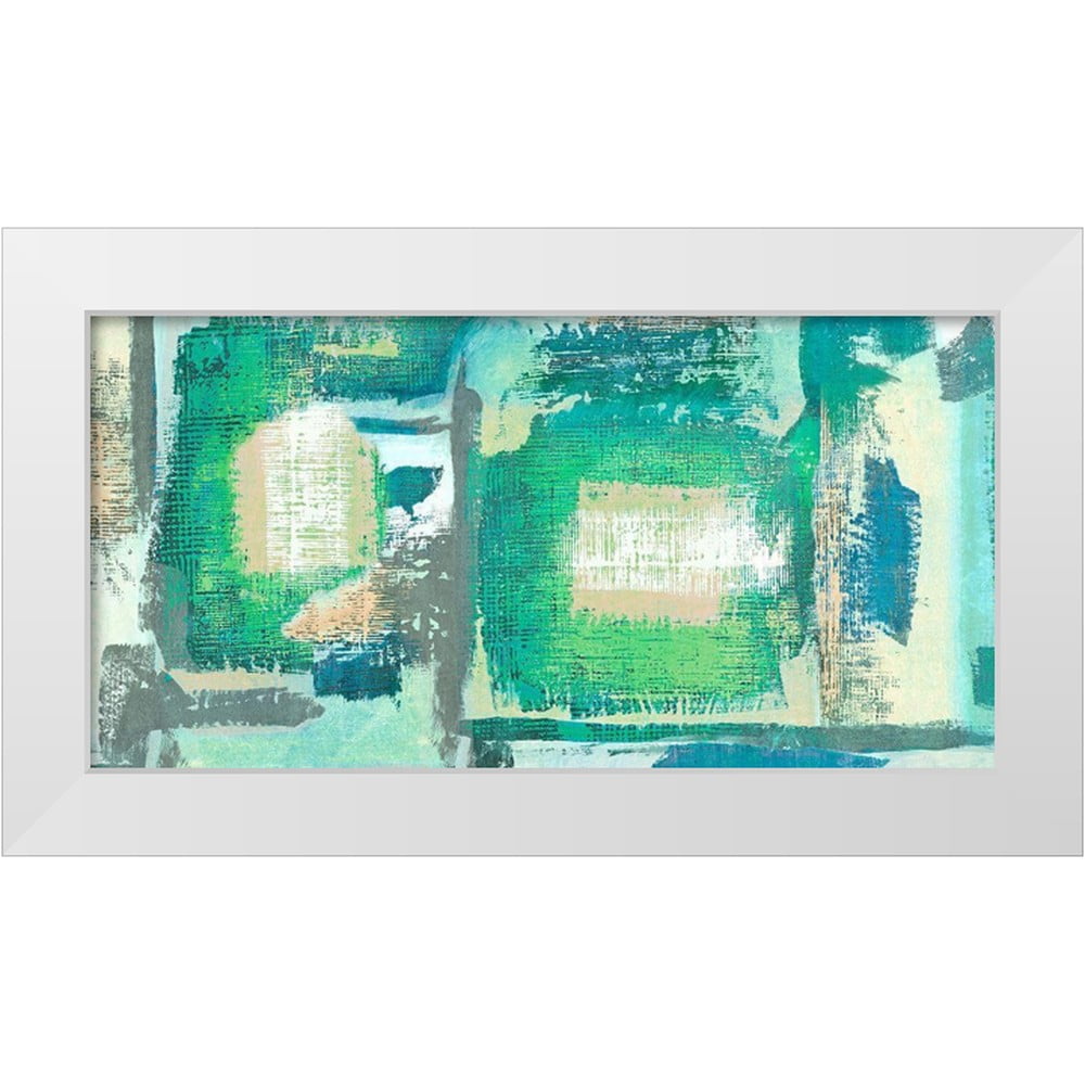 Alessio, Aprile 32x18 White Modern Wood Framed Museum Art Print Titled ...