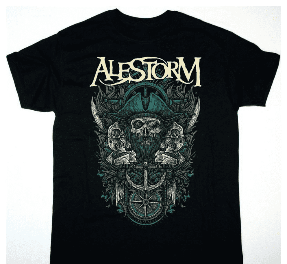 Alestorm Rum Beer Quests Mead T-Shirt Unisex Gift Fans Funny Shirt ...