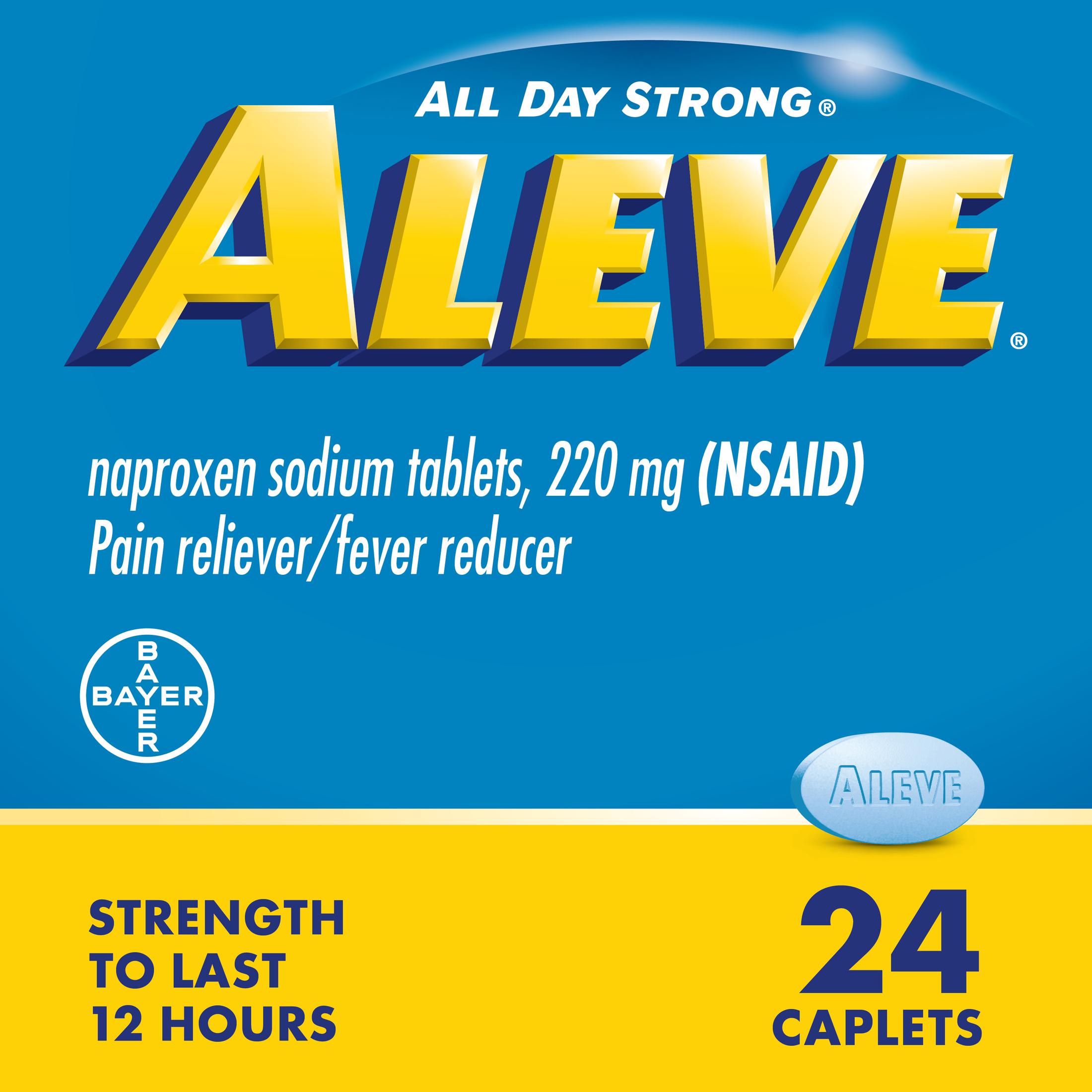 Aleve PM Soft Grip Arthritis Cap Pain Reliever/Nighttime Sleep-Aid ...