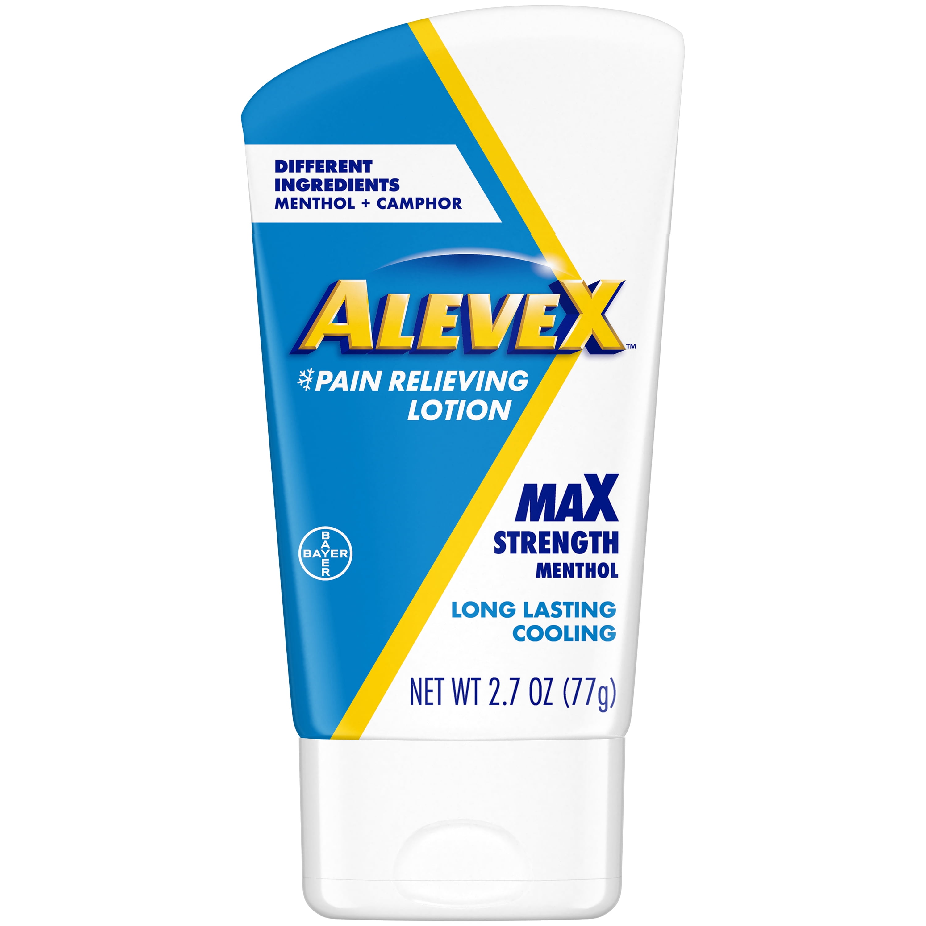 AleveX Pain Relieving Lotion, Pain Reliever, 2.7oz - Walmart.com