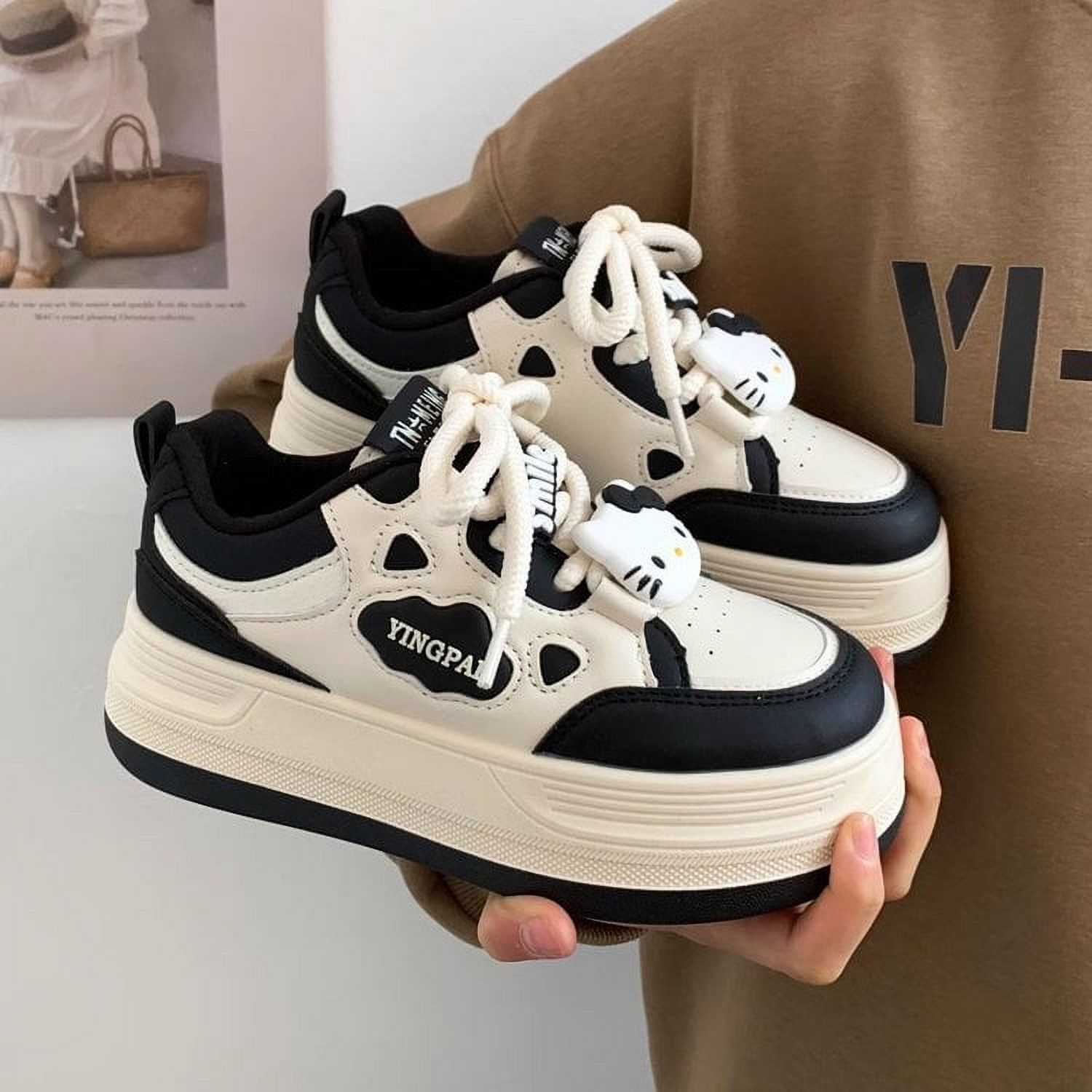 Alex 2025 Sanrio Hello Kitty Women's Y2K Lolita Platform Sneakers, Off ...