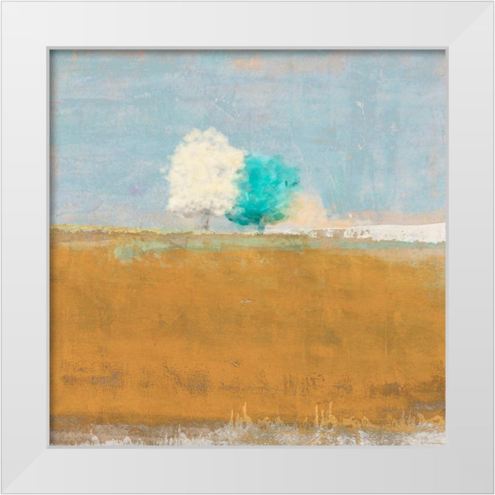 Alex, Blanco 15x15 White Modern Wood Framed Museum Art Print Titled ...