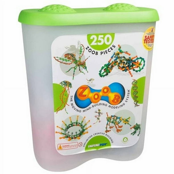 Alex Brands ZOOB 0Z11250 ZOOB 250-Piece Set with Storage Tub - Walmart.com