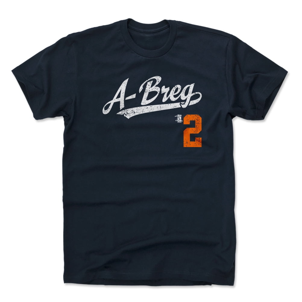 Alex Bregman A-Breg Players Weekend Script O WHT, Vintage T-shirt, Gift ...