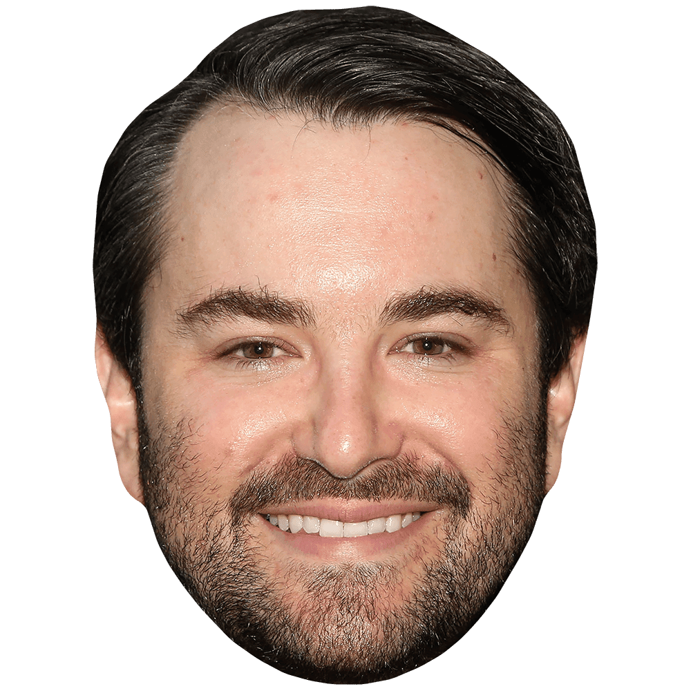 Alex Brightman (Smile) Flat Cardboard Face - Walmart.com
