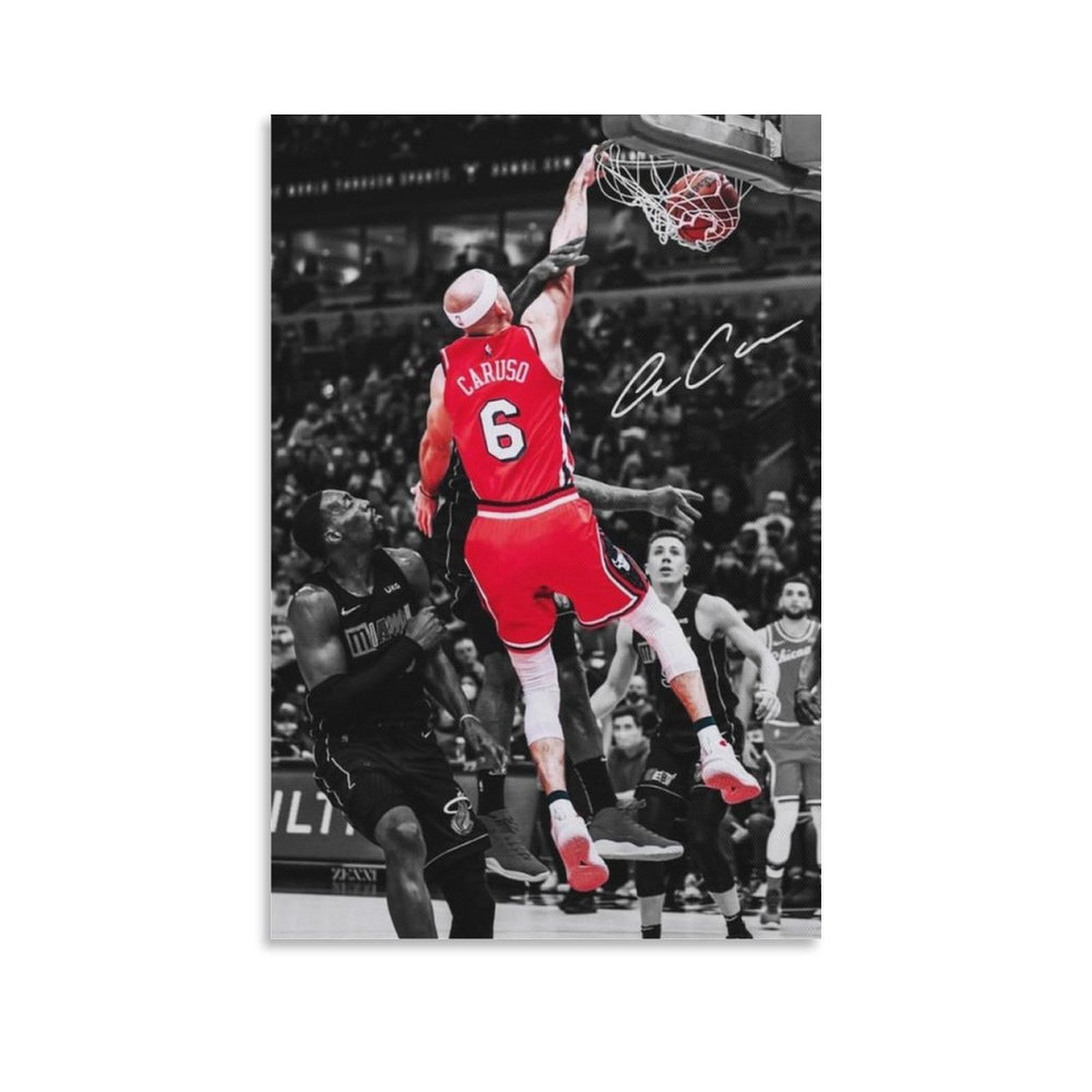 Alex Caruso Canvas Poster Print Photo Art Painting Canvas Poster Home ...
