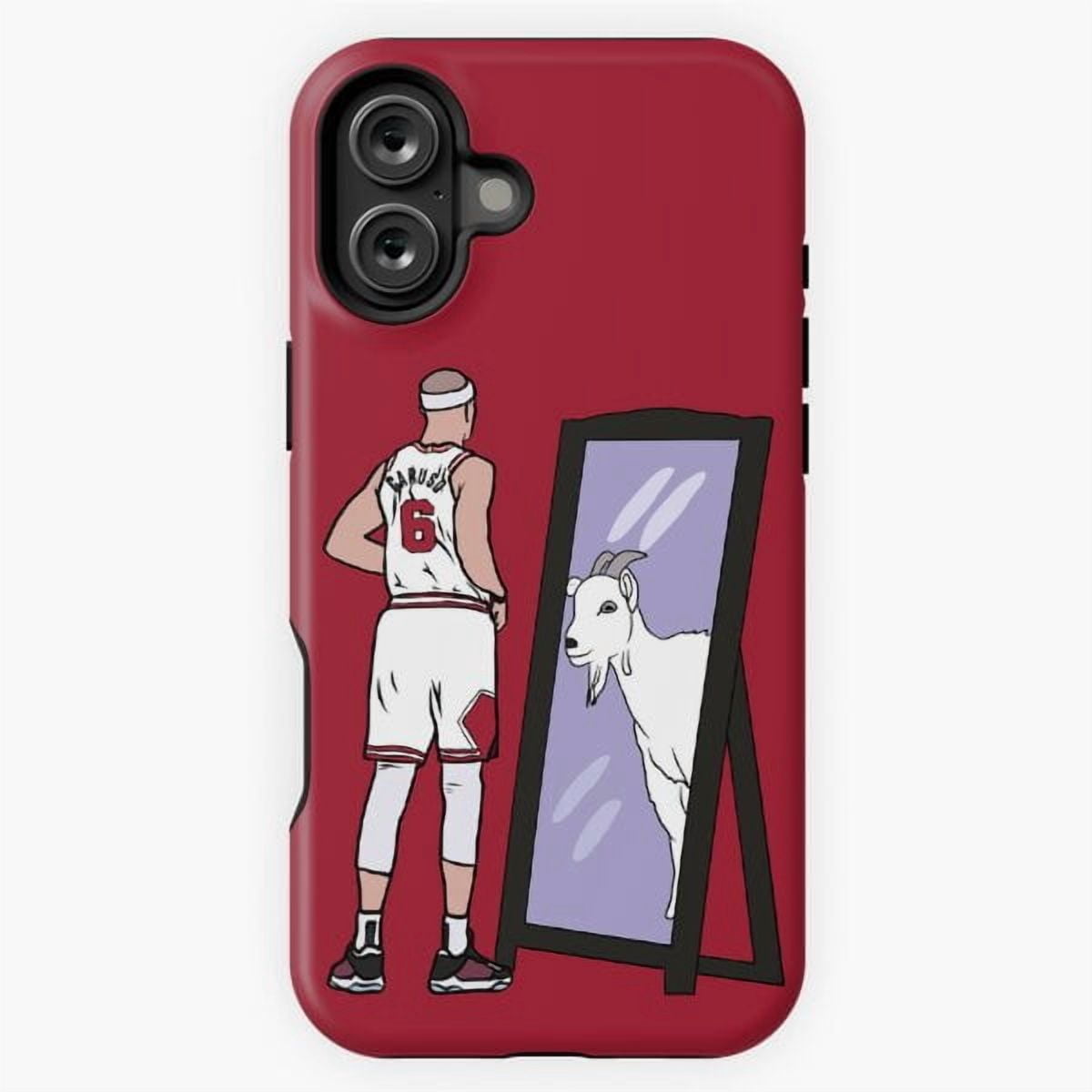Alex Caruso Mirror Art Inspired Graphic Phone Case for Apple iPhone 11 ...