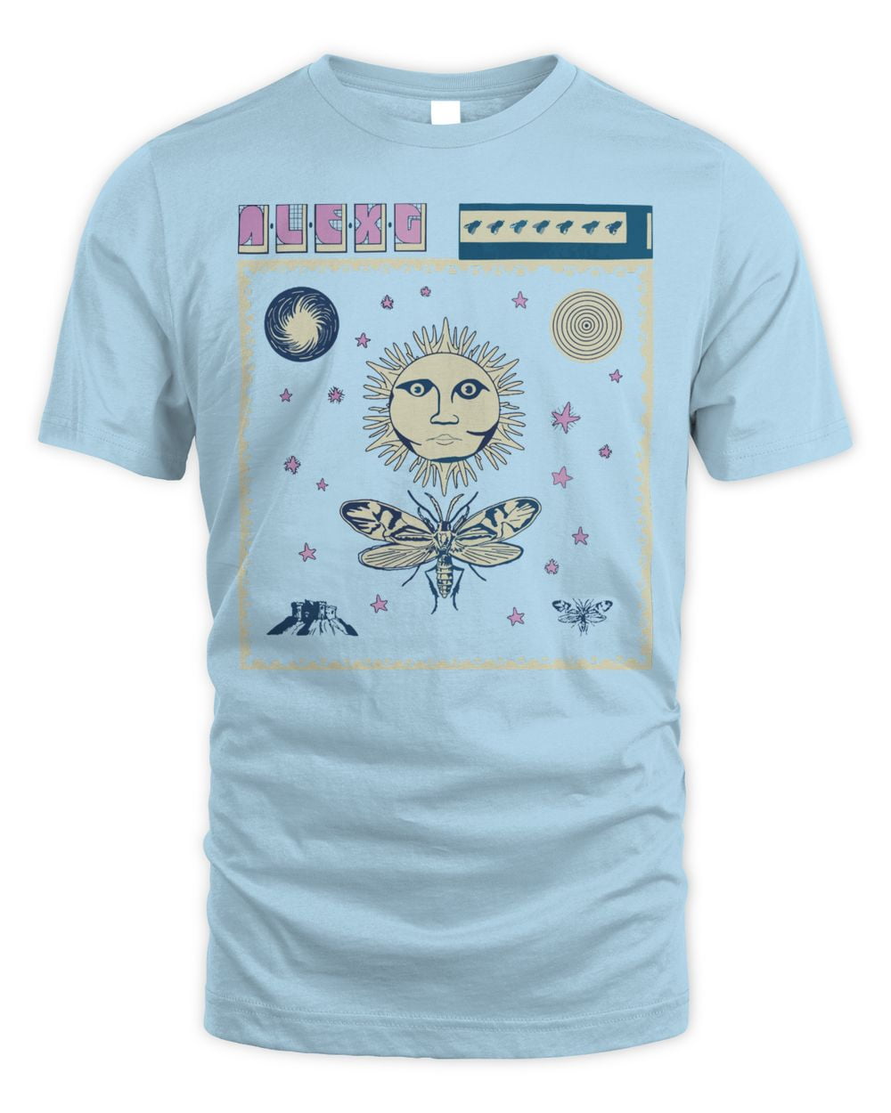 Alex G Merch Moth Shirt - Walmart.com