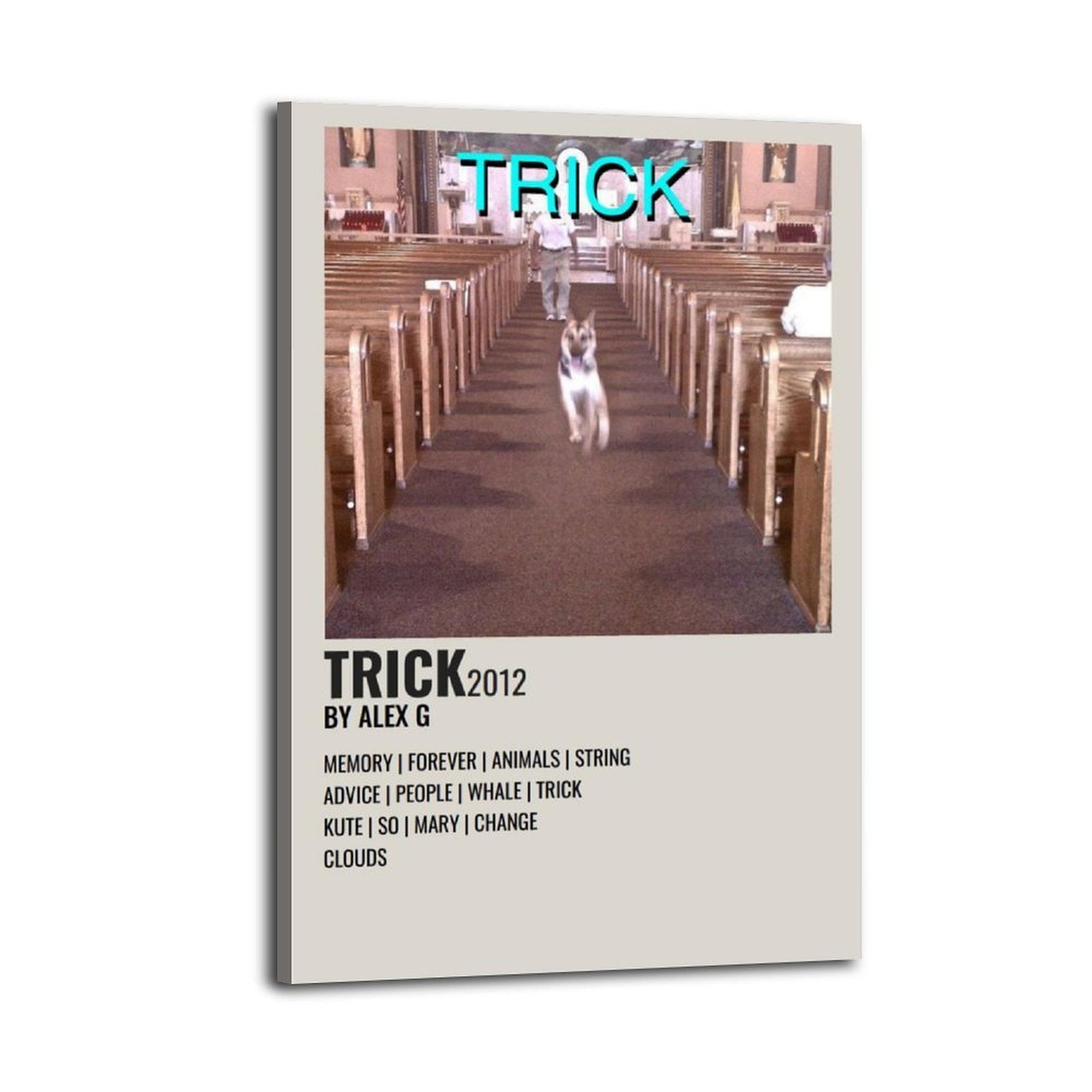 Alex G Trick Poster Decoration Vibrant High-end Wall Posters Retro Room ...