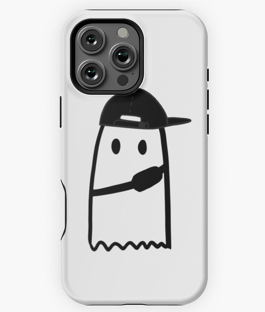 Alex Ghostie Cute Ghost Design N1496 Phone Case for iPhone 17 16 15 14 ...