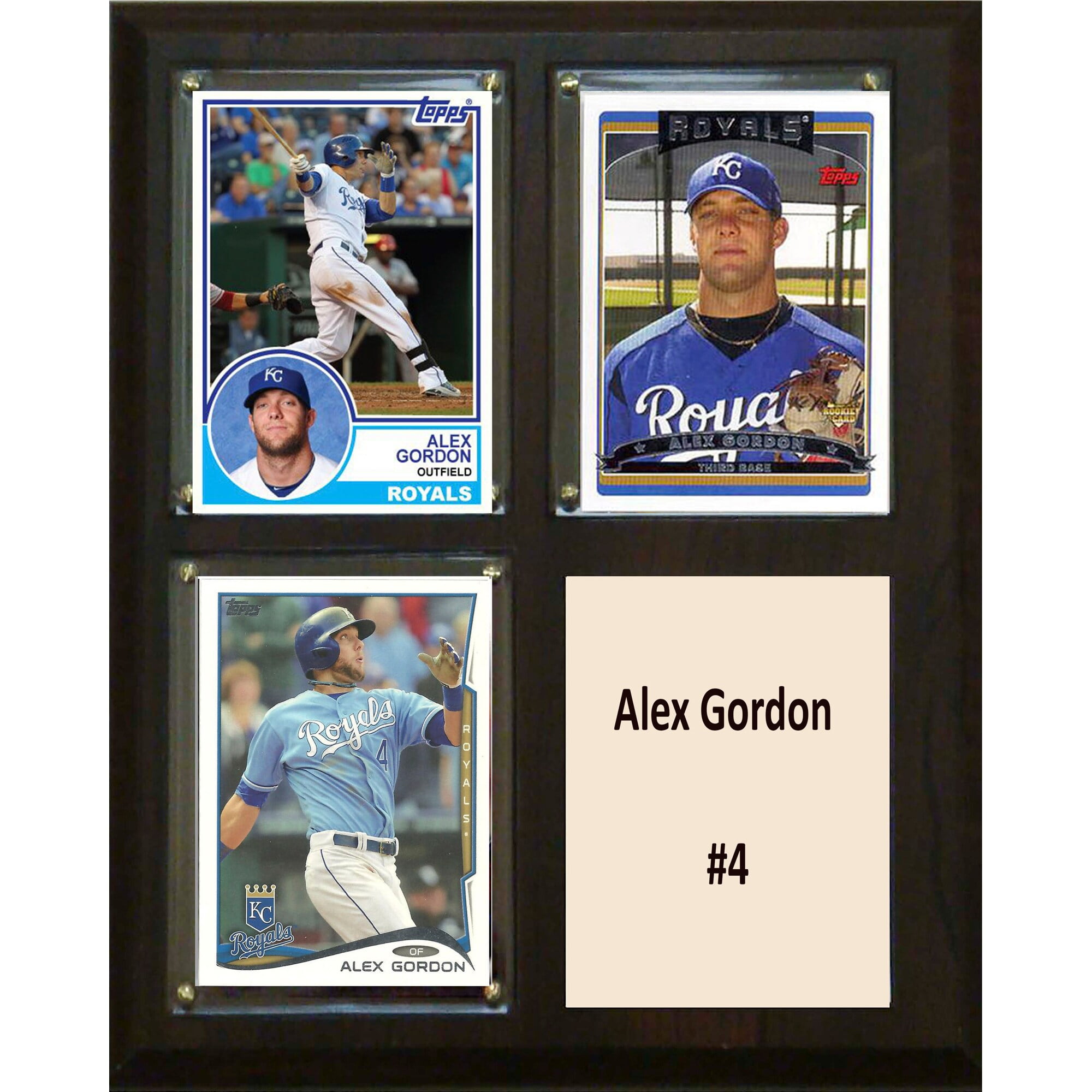 Alex Gordon Kansas City Royals 8'' x 10'' Plaque - Walmart.com