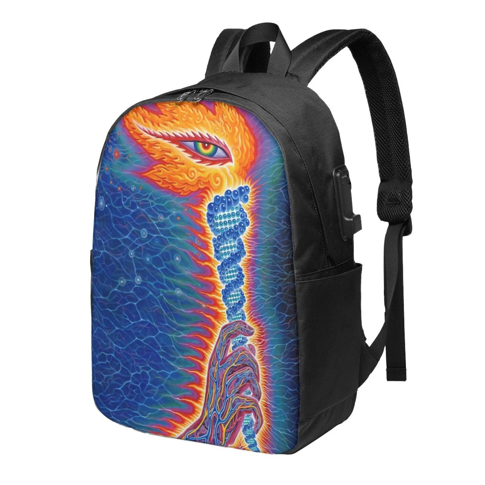 Alex Grey The Torch Backpack Fashion Travel Backpack Laptop Backpack 17 ...