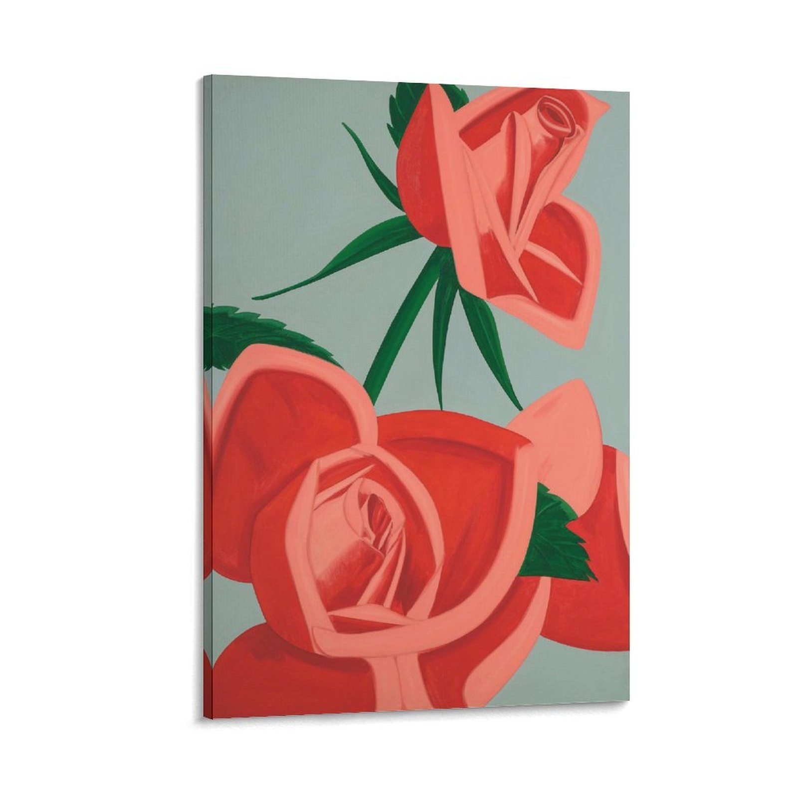 Alex Katz Was An American Painter《Rose Bud - Flowers》Abstract Art Oil ...