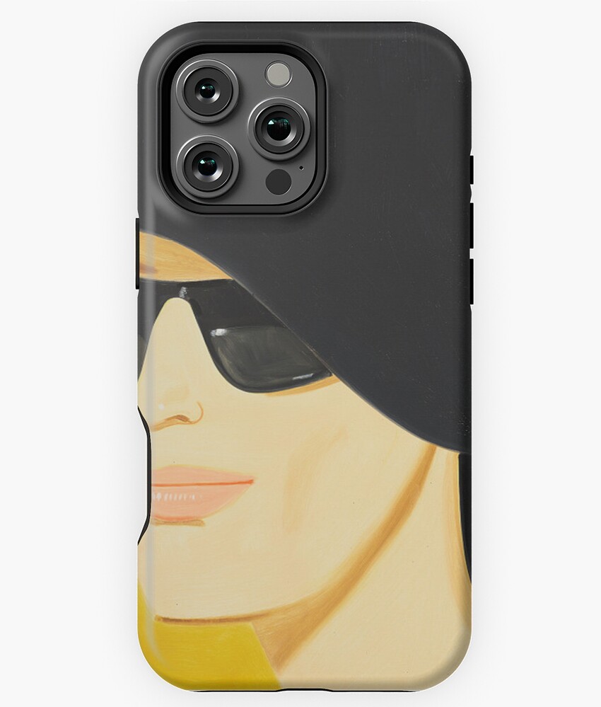 Alex Katz Eyeglass Black Art N1542 Phone Case for iPhone 17 16 15 14 13 ...