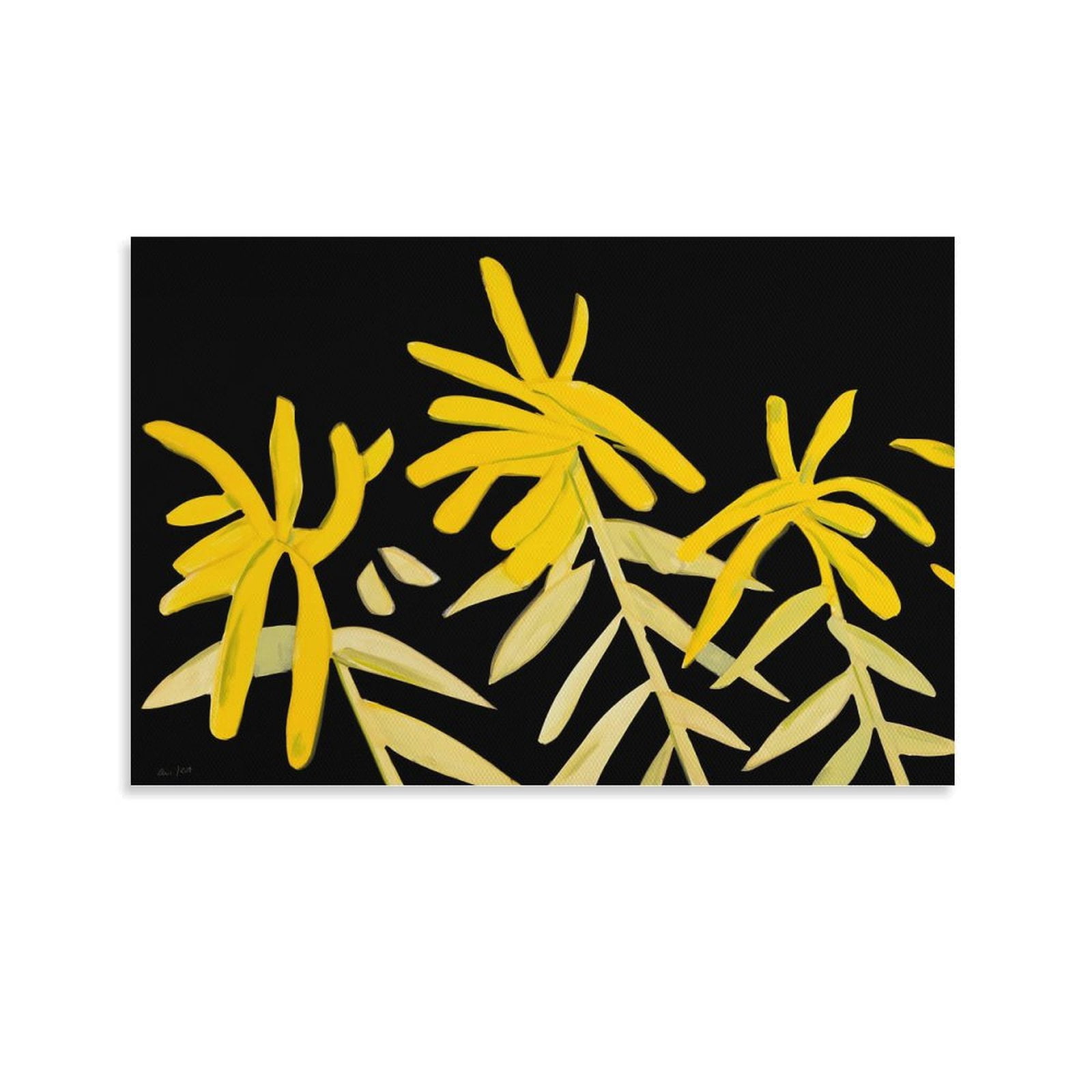 Alex Katz Goldenrod Canvas Famous Paintings, Wall Art Posters ...