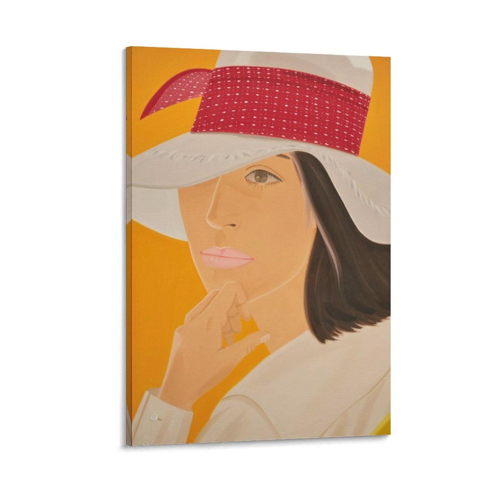 Alex Katz Red Band Prints Canvas Famous Paintings, Wall Art Posters ...