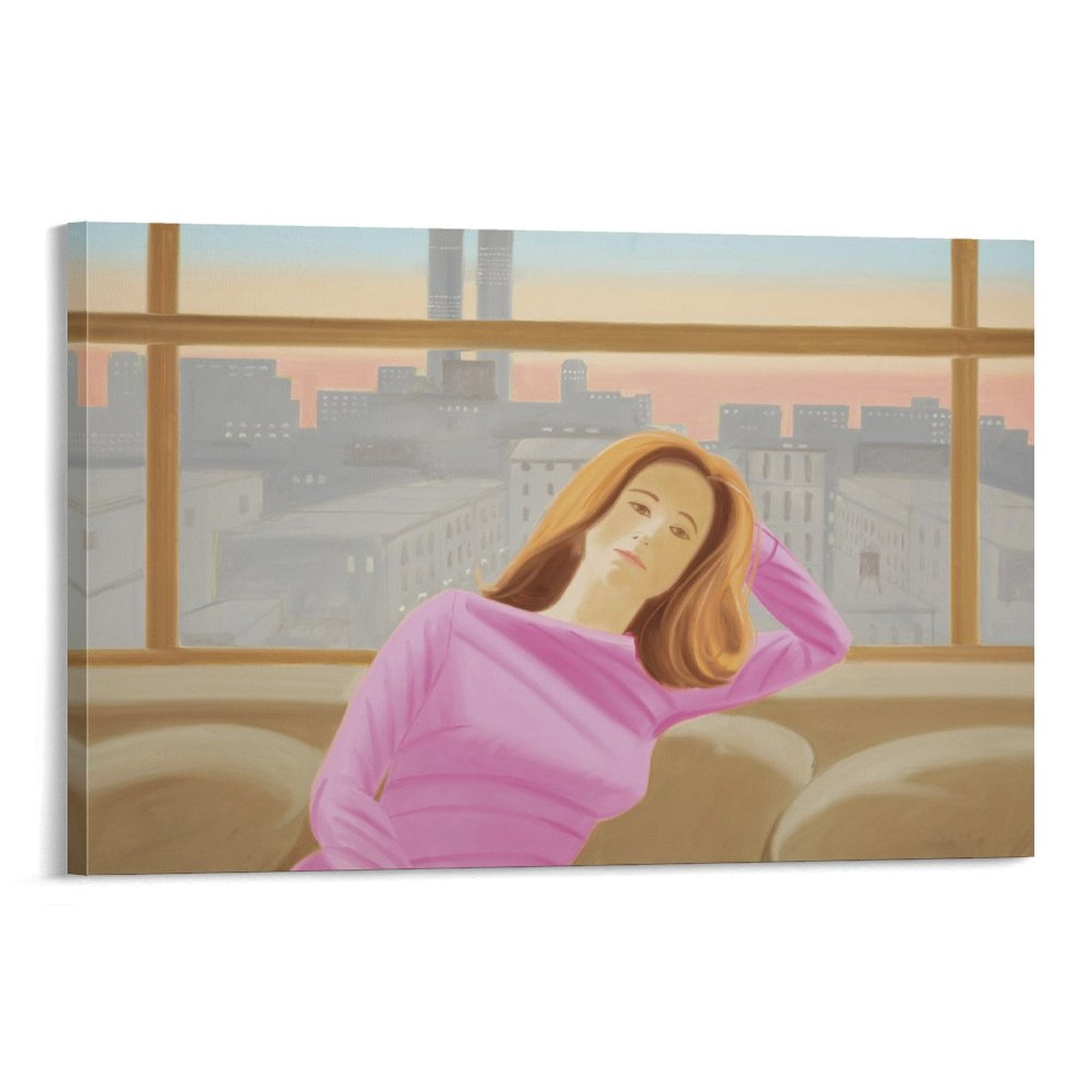 Alex Katz Unknown (13) Canvas Famous Paintings, Wall Art Posters ...