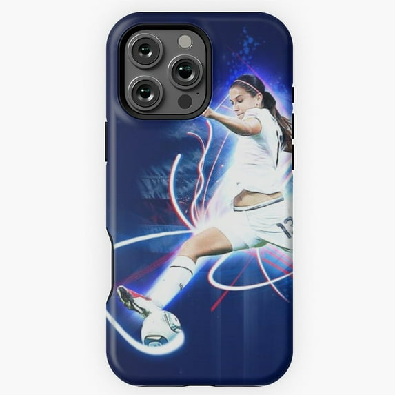 Alex Morgan 007 Soccer Star Art Phone Case for iPhone 16 15 14 13 12 11 ...