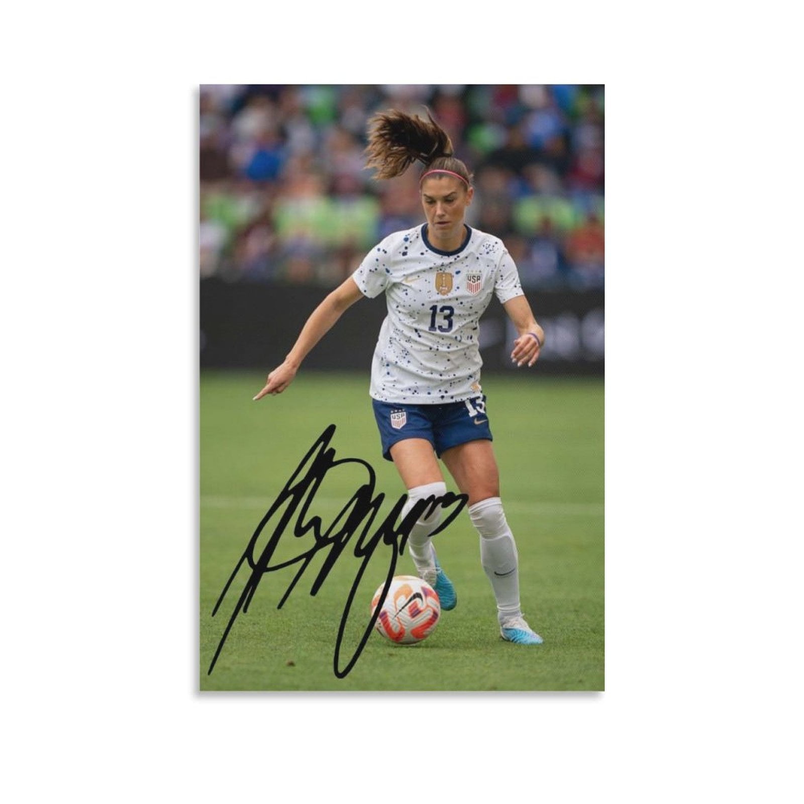 Alex Morgan Canvas Poster Canvas Wall Art Prints Poster Gifts Photo ...