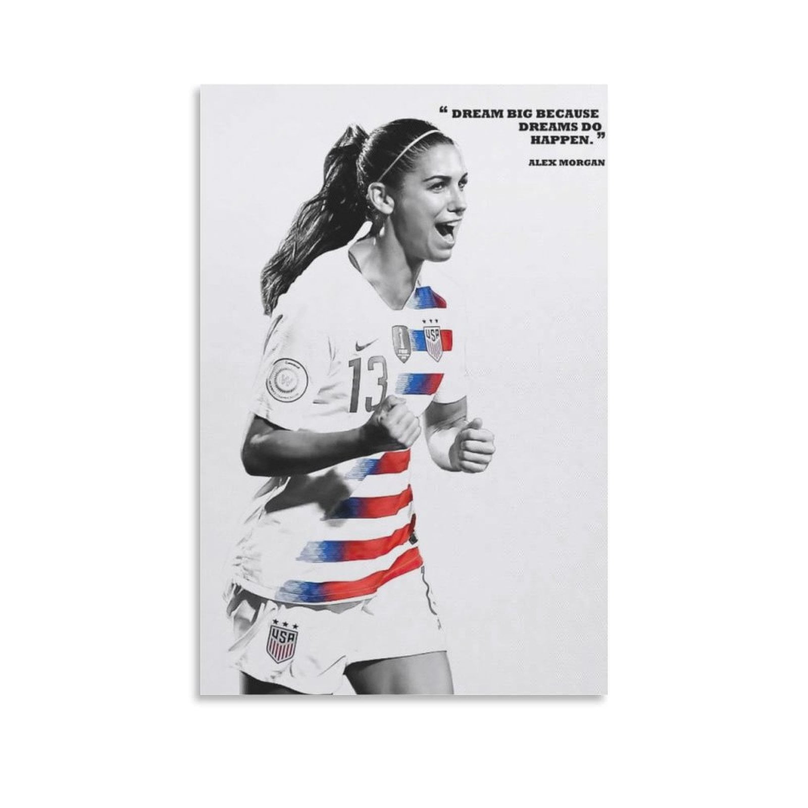 Alex Morgan Poster 8 Room Aesthetic Poster Print Art Wall Painting ...