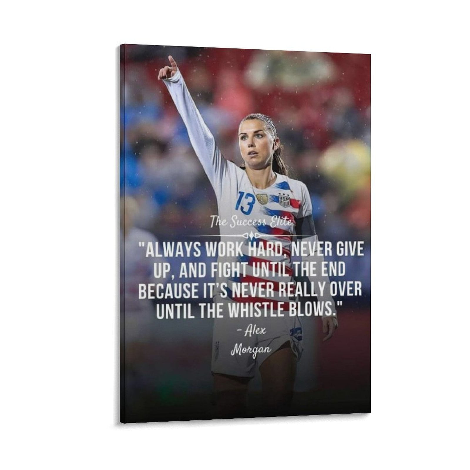 Alex Morgan Poster Canvas Poster Poster Cool Artworks Painting Wall Art ...
