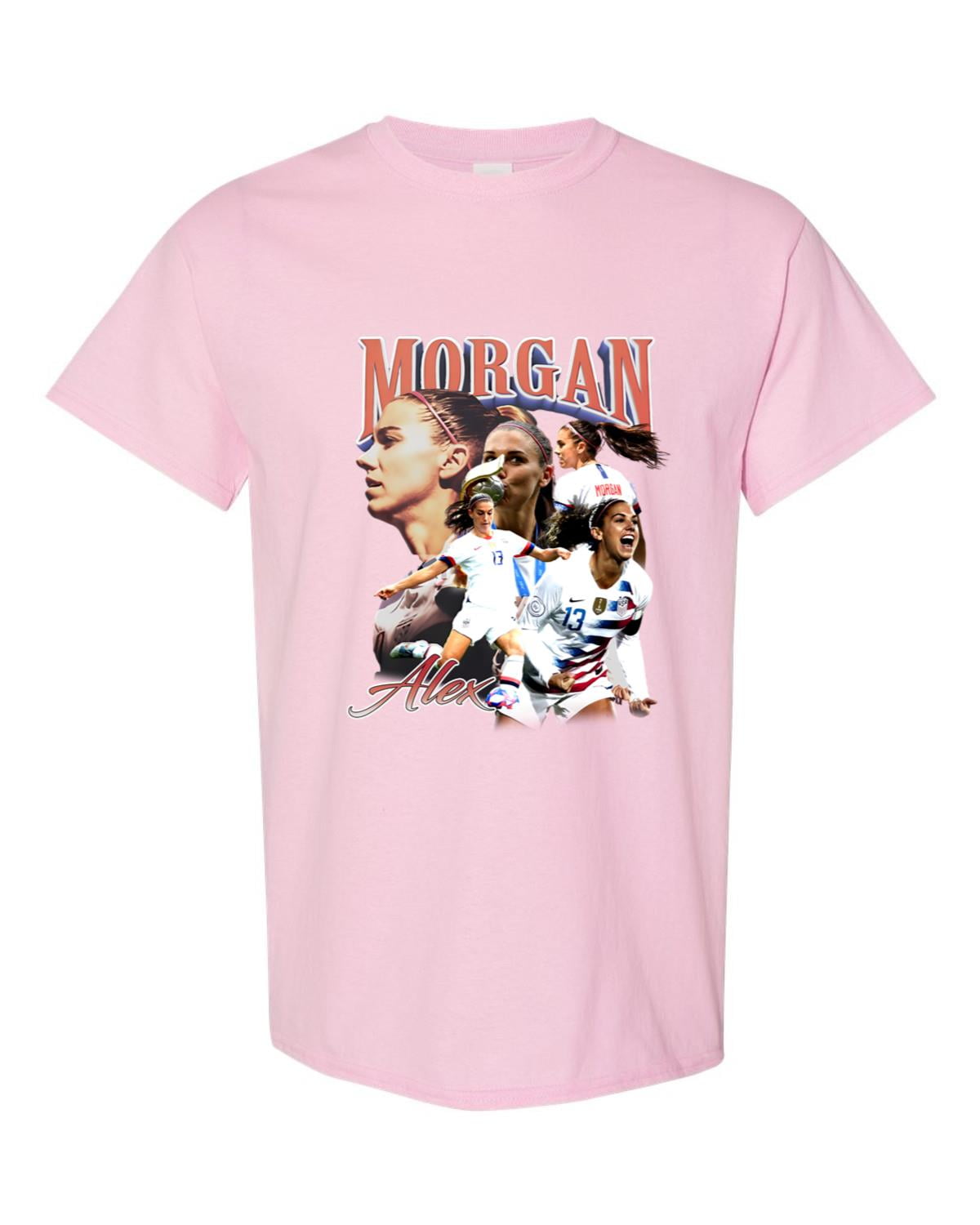 Alex Morgan T-Shirt Retro Soccer Style for Sports Fans, for men & women ...